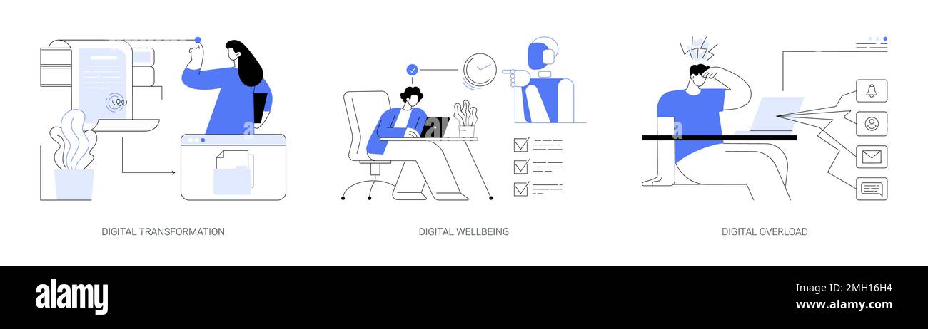 Business digitalization abstract concept vector illustrations Stock ... Business digitalization abstract concept vector illustrations Stock ...