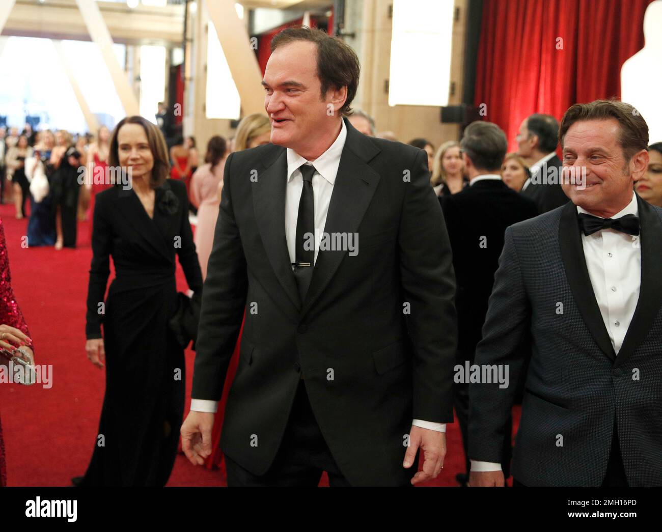 Quentin Tarantino arrives at the Oscars on Sunday, Feb. 9, 2020, at the ...