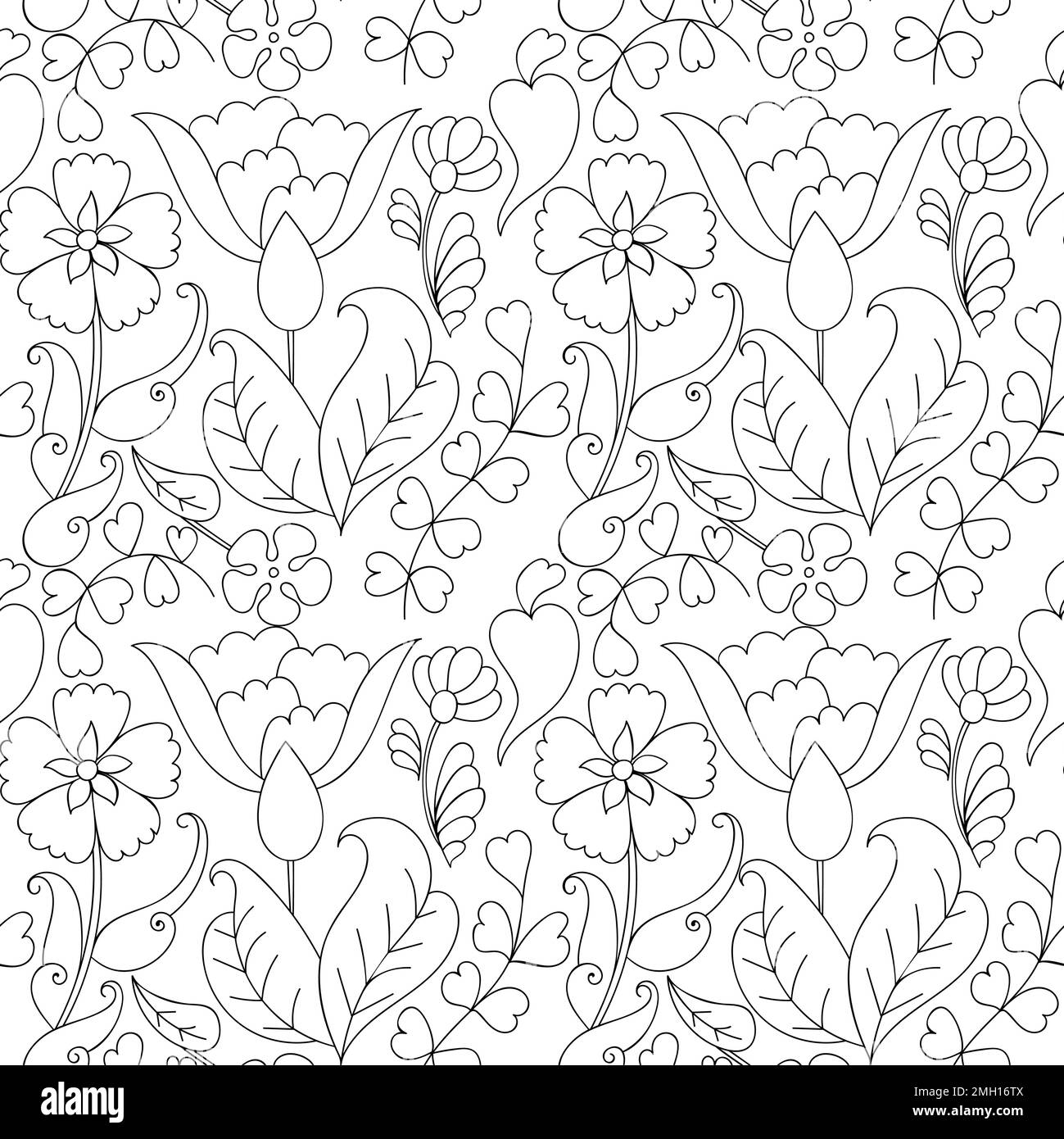 Vector seamless pattern Stock Vector Image & Art - Alamy