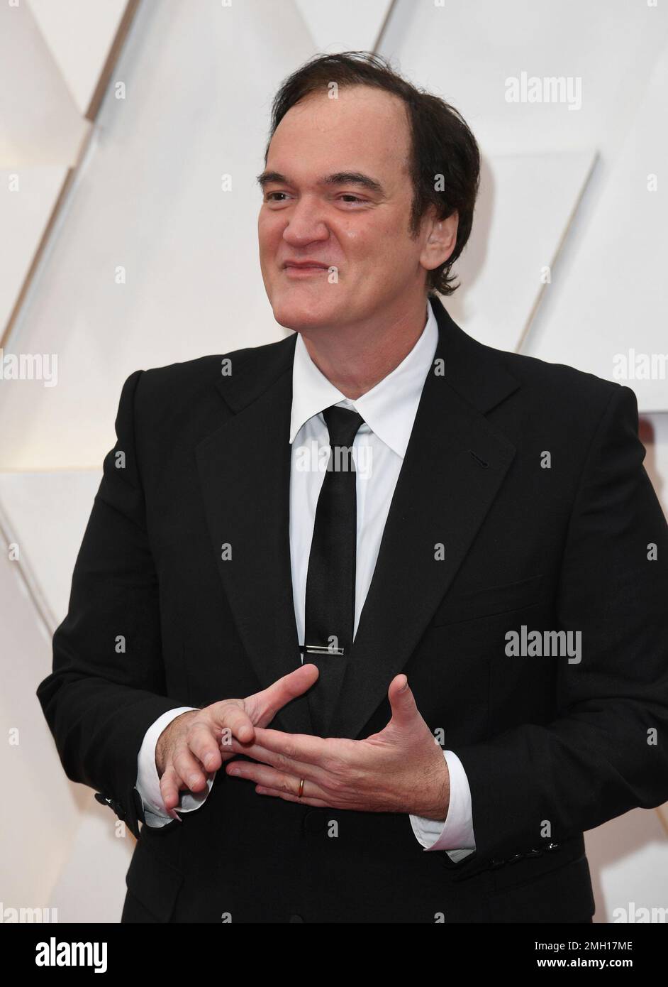 Quentin Tarantino arrives at the Oscars on Sunday, Feb. 9, 2020, at the ...