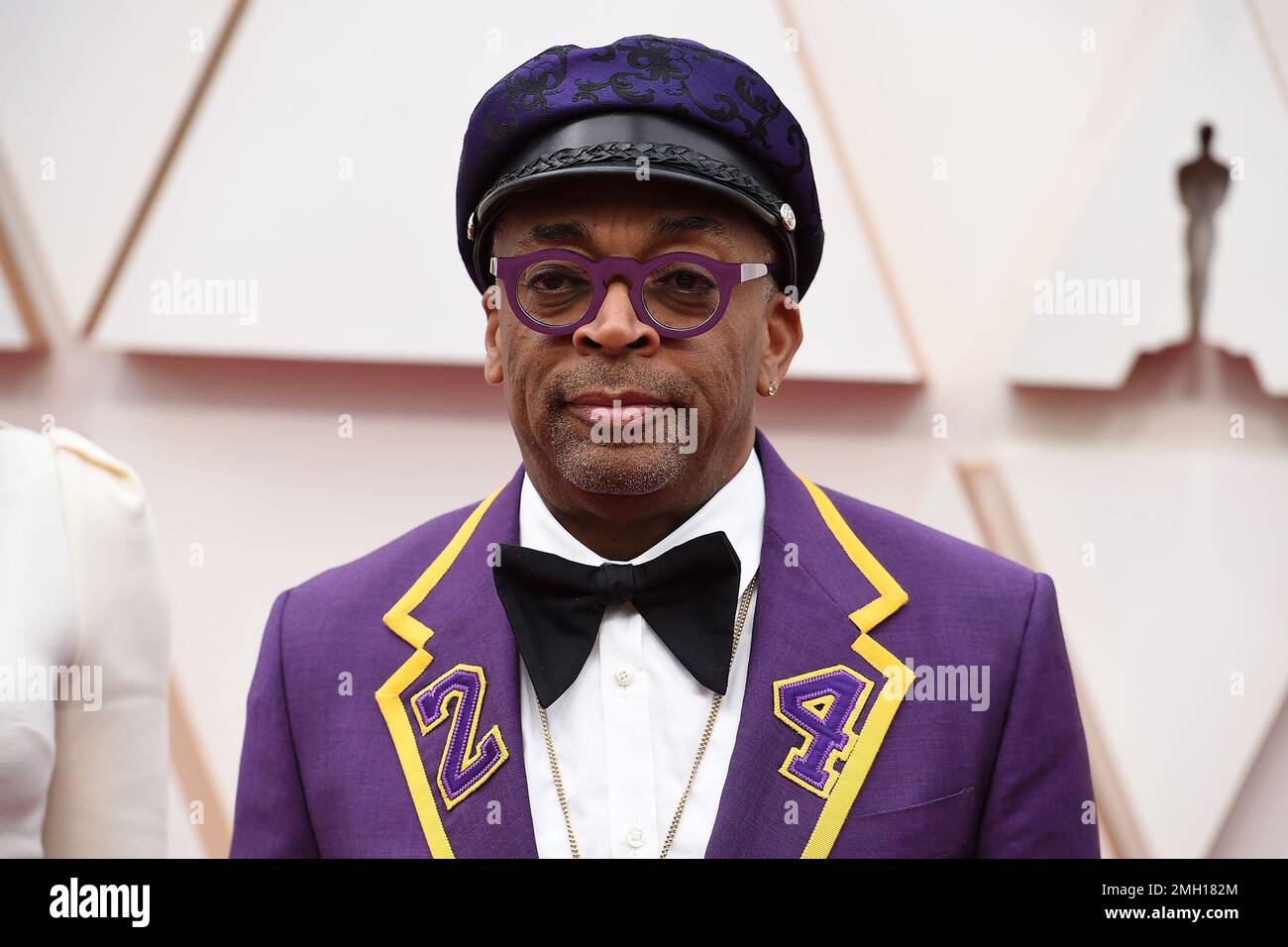 Spike Lee arrives at the Oscars on Sunday, Feb. 9, 2020, at the Dolby ...