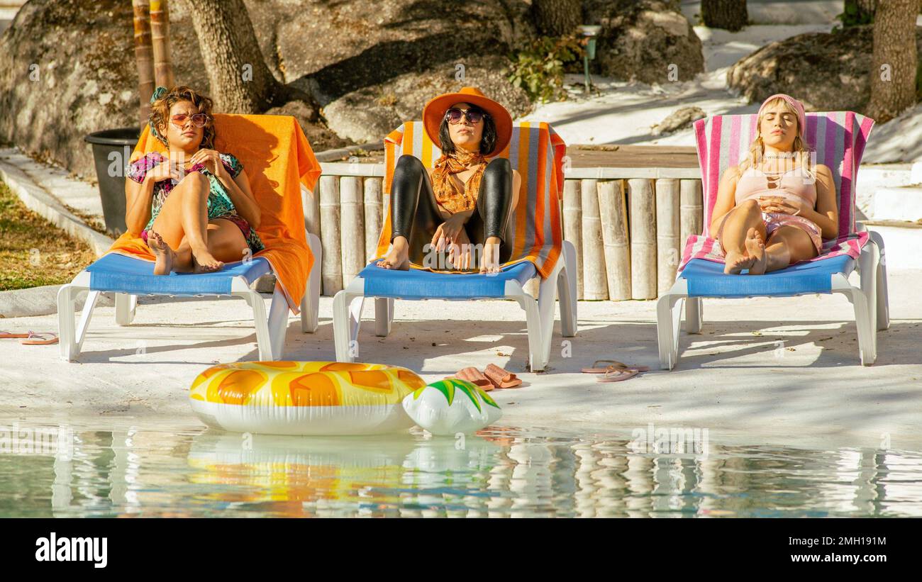 SKY ROJO, from left: Yany Prado, Veronica Sanchez, Lali Esposito ...