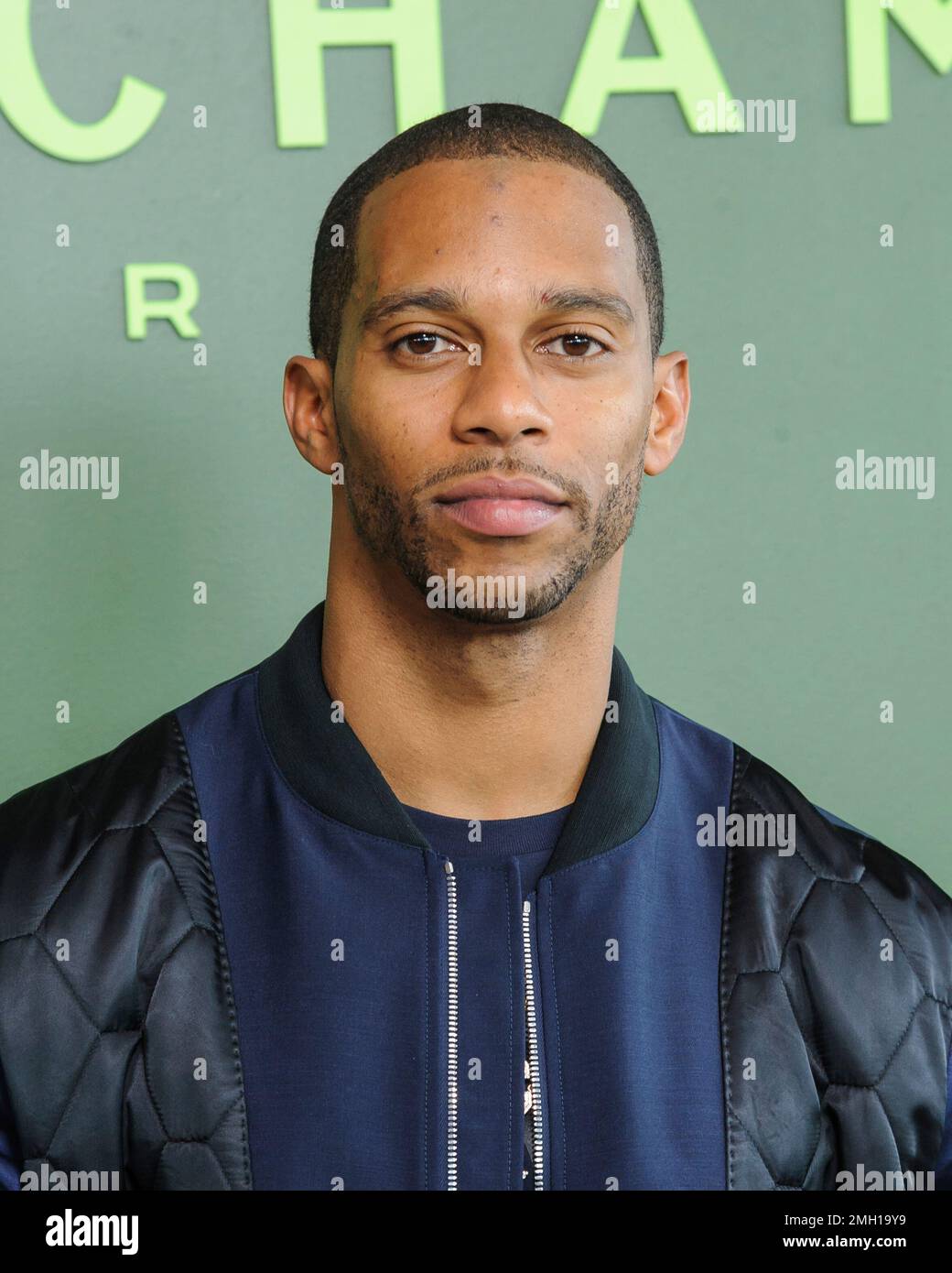 Victor Cruz attends NYFW Fall/Winter 2020 - Longchamp at Hudson Commons ...