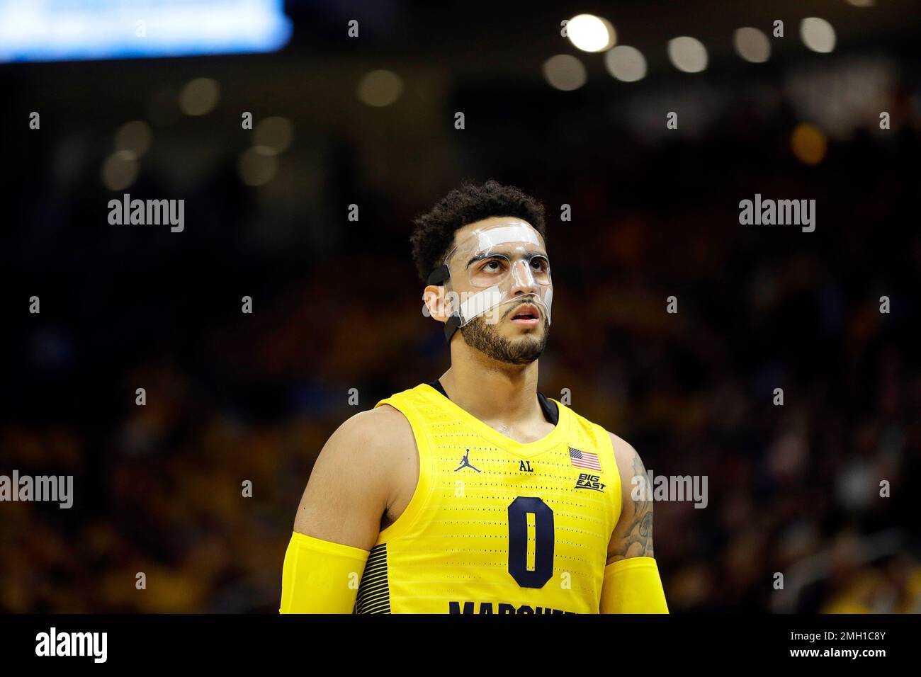Marquette's Markus Howard during the first half of an NCAA college ...