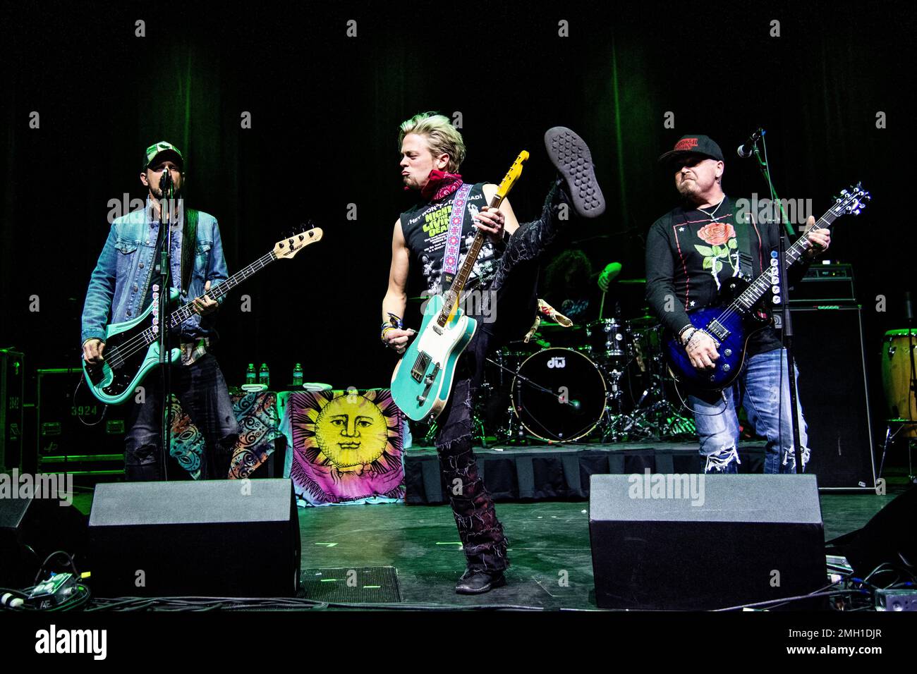 Jon Lawhon, from left, Chris Robertson and Ben Wells of Black Stone ...