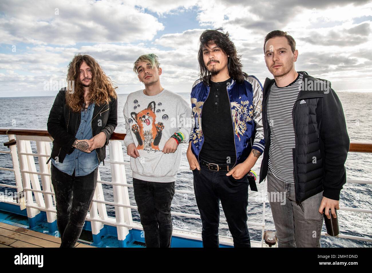 Alex Espiritu, from left, Anthony Sonetti, Josh Katz, and Joseph Paul ...