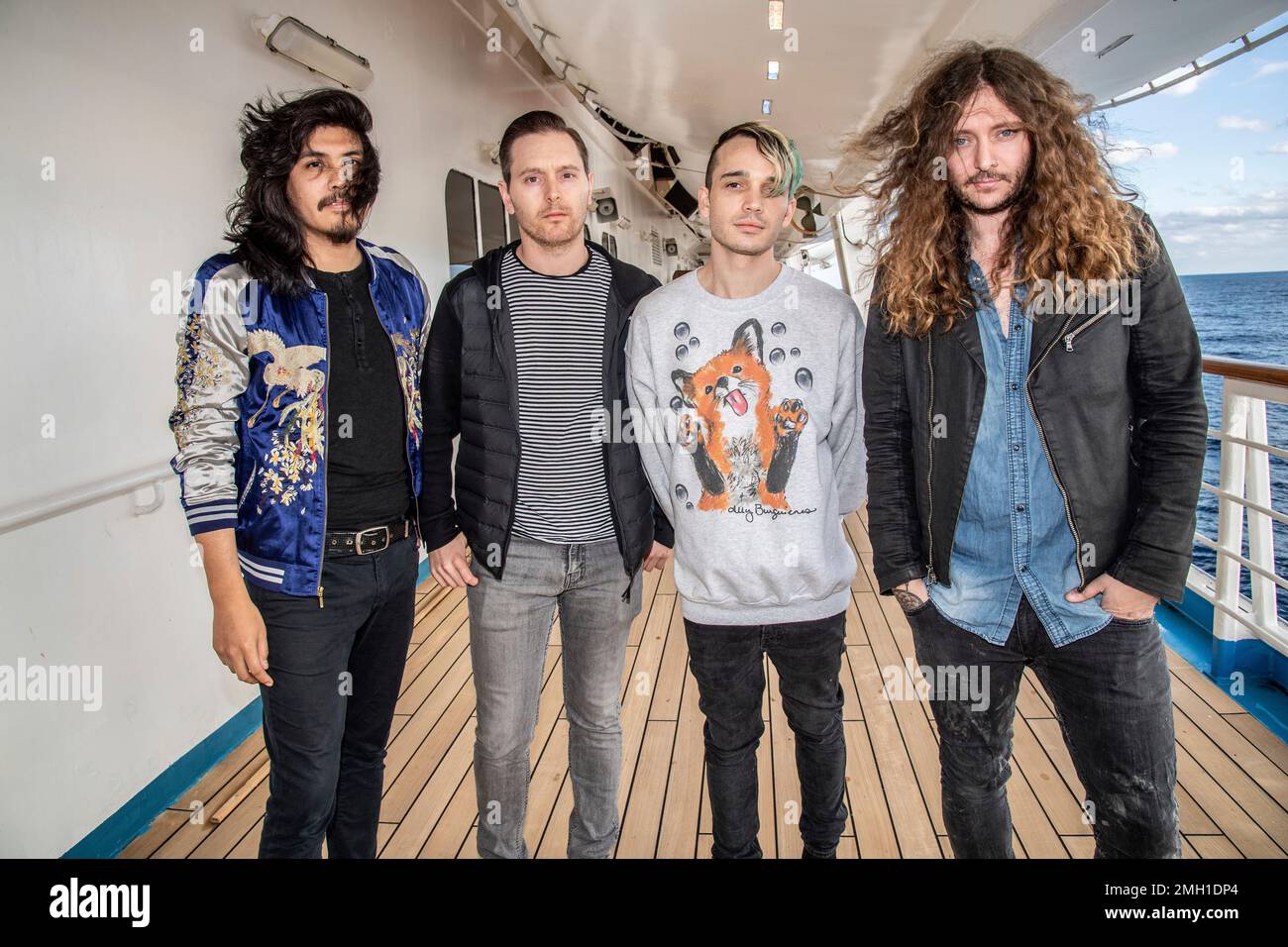 Alex Espiritu, from left, Anthony Sonetti, Josh Katz, and Joseph Paul ...