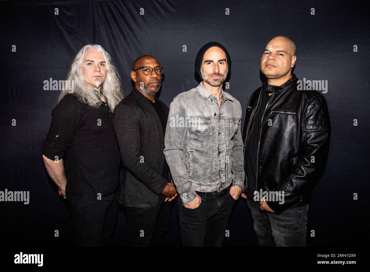 Rock band Ra is seen on board the Carnival Valor during day XX of the ...