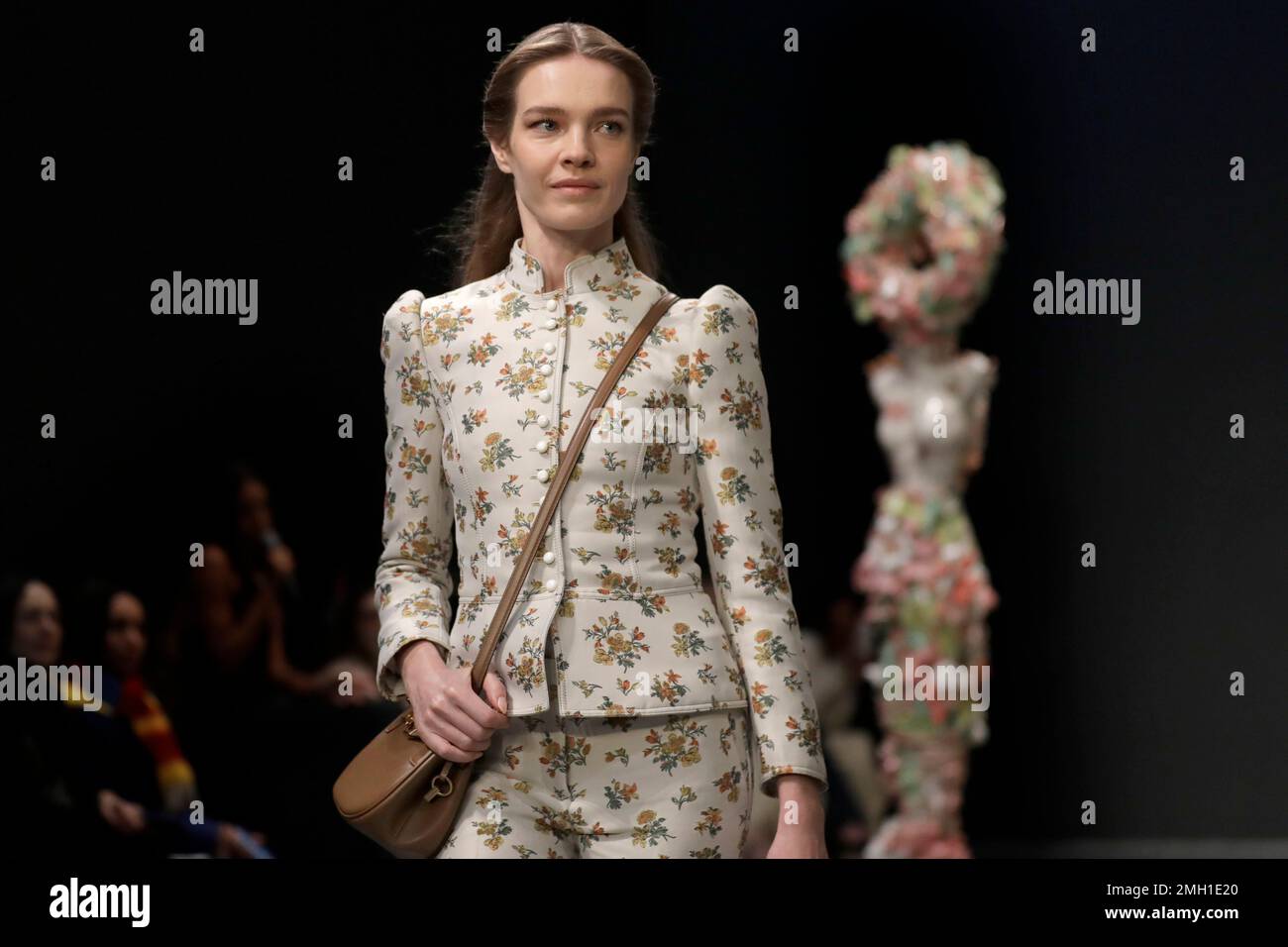 The Tory Burch collection is modeled during Fashion Week in New York ...