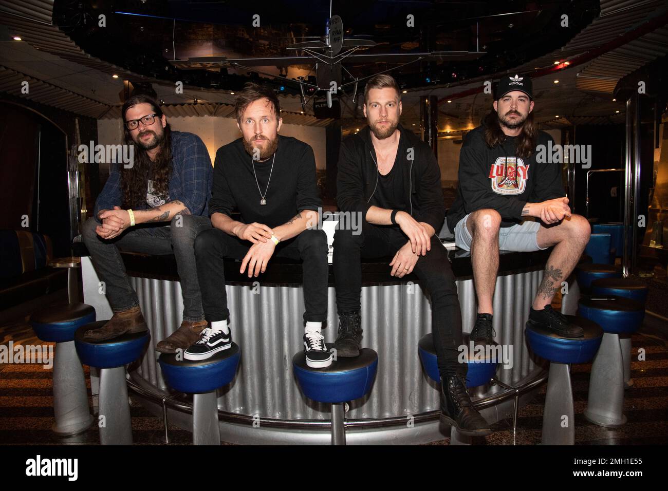 Royal Tusk is seen on board the Carnival Valor during day five of the ...
