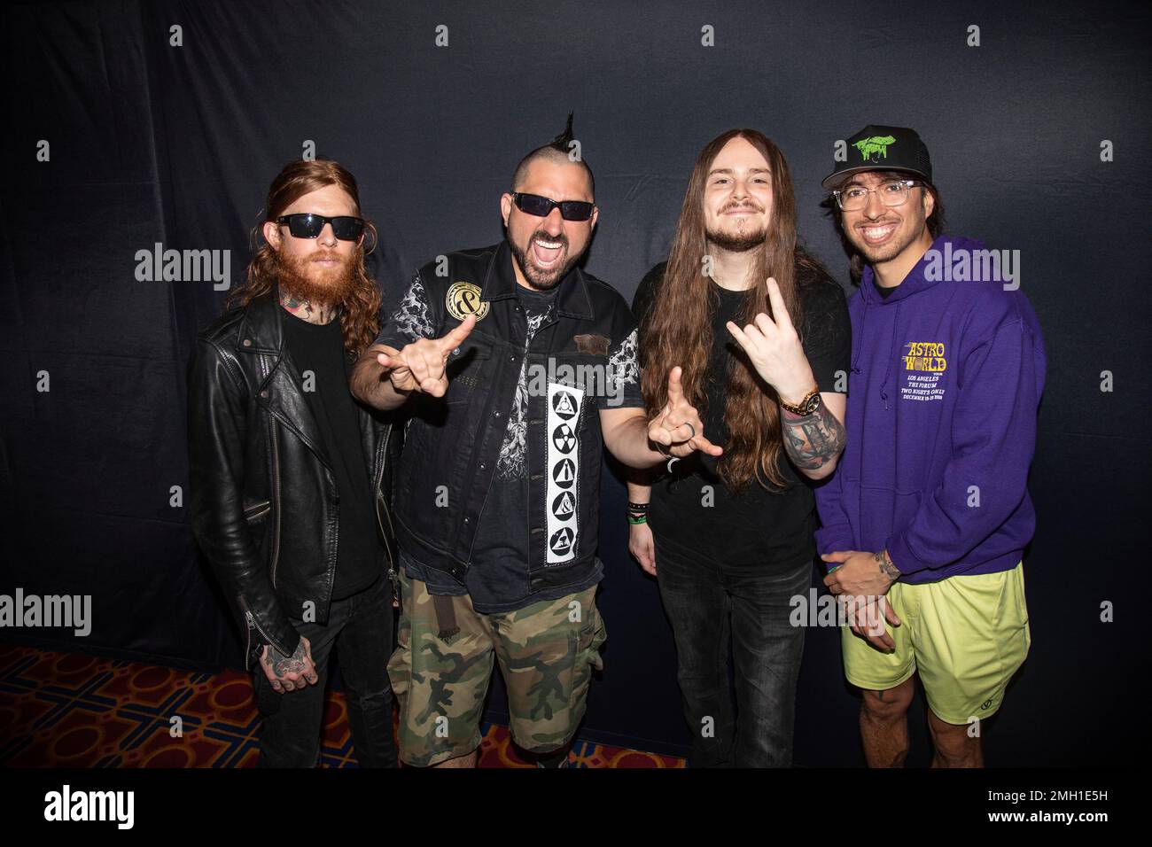 Alan Ashby, from left, David Valentino "Tino" Arteaga, Aaron Pauley and ...