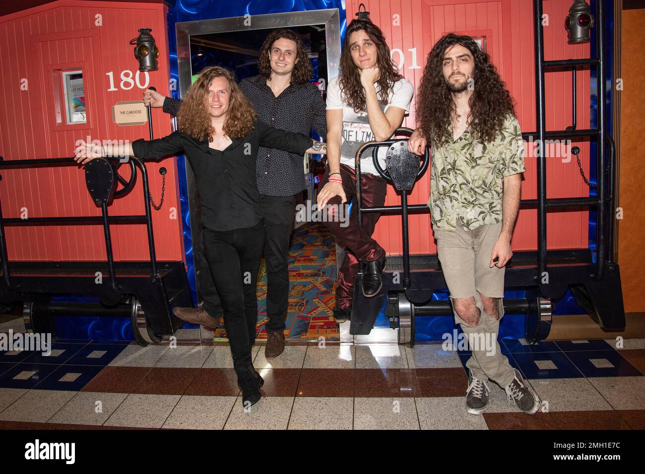 Greg Braccio, from left, Blake Allard, Nick Reese and Robert Sodaro of ...
