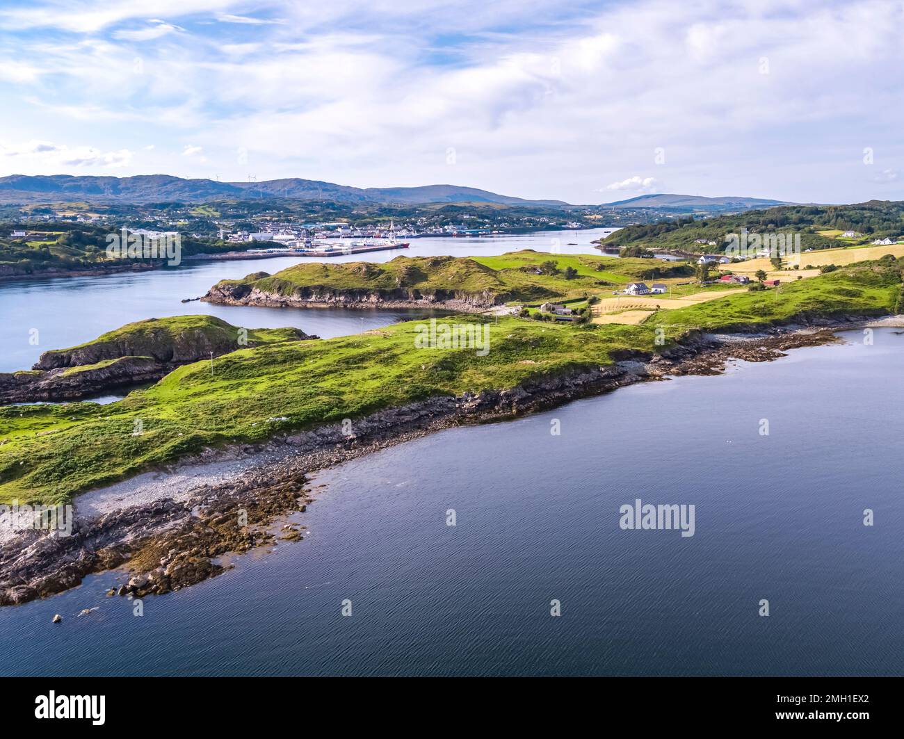 Killybegs aerial hi-res stock photography and images - Alamy