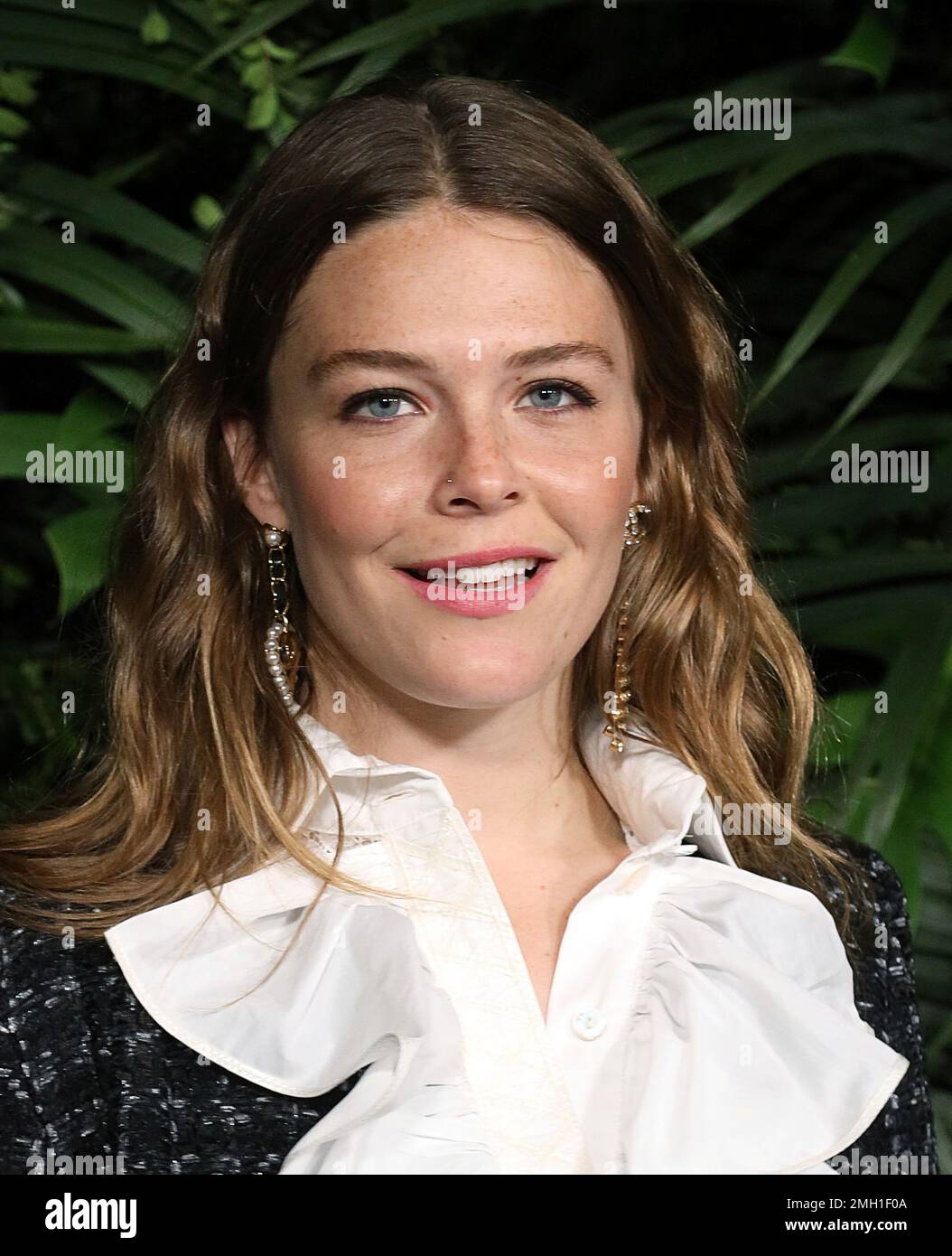 Maggie Rogers arrives at the 2020 Chanel Pre-Oscar Dinner at The Beverly Hills Hotel on Saturday ...
