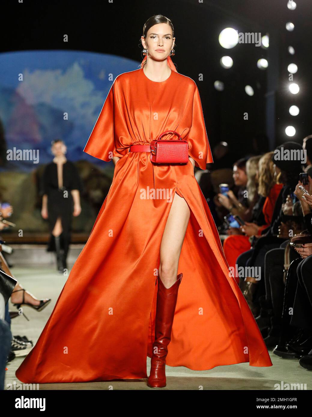 The Brandon Maxwell collection is modeled during Fashion Week, Saturday ...