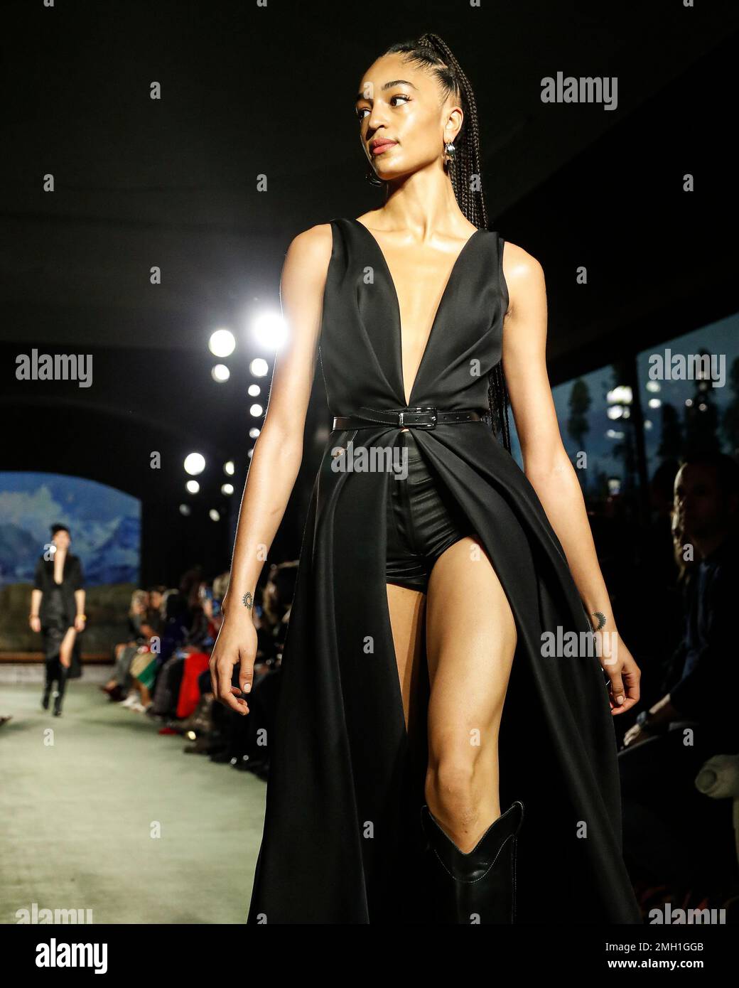 The Brandon Maxwell collection is modeled during Fashion Week, Saturday ...