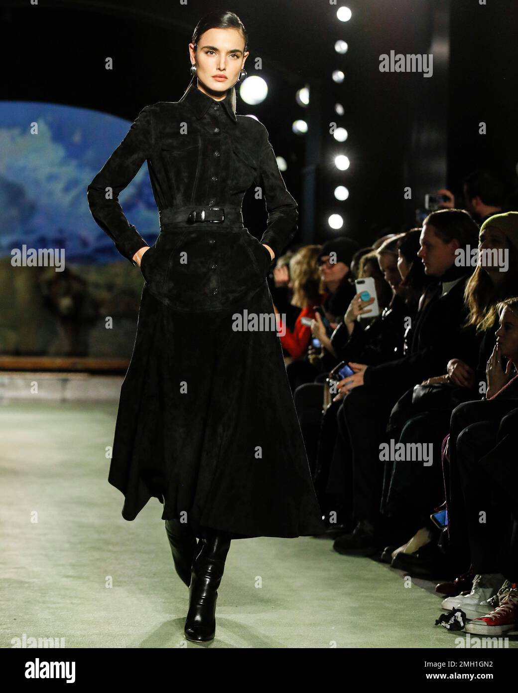 The Brandon Maxwell collection is modeled during Fashion Week, Saturday ...