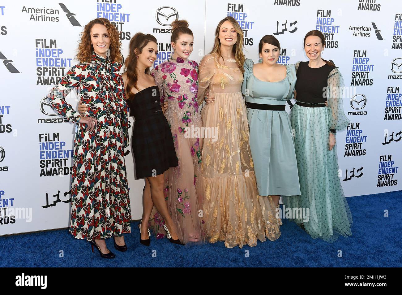 Jessica Elbaum, from left, Billie Lourd, Kaitlyn Dever, Olivia Wilde ...