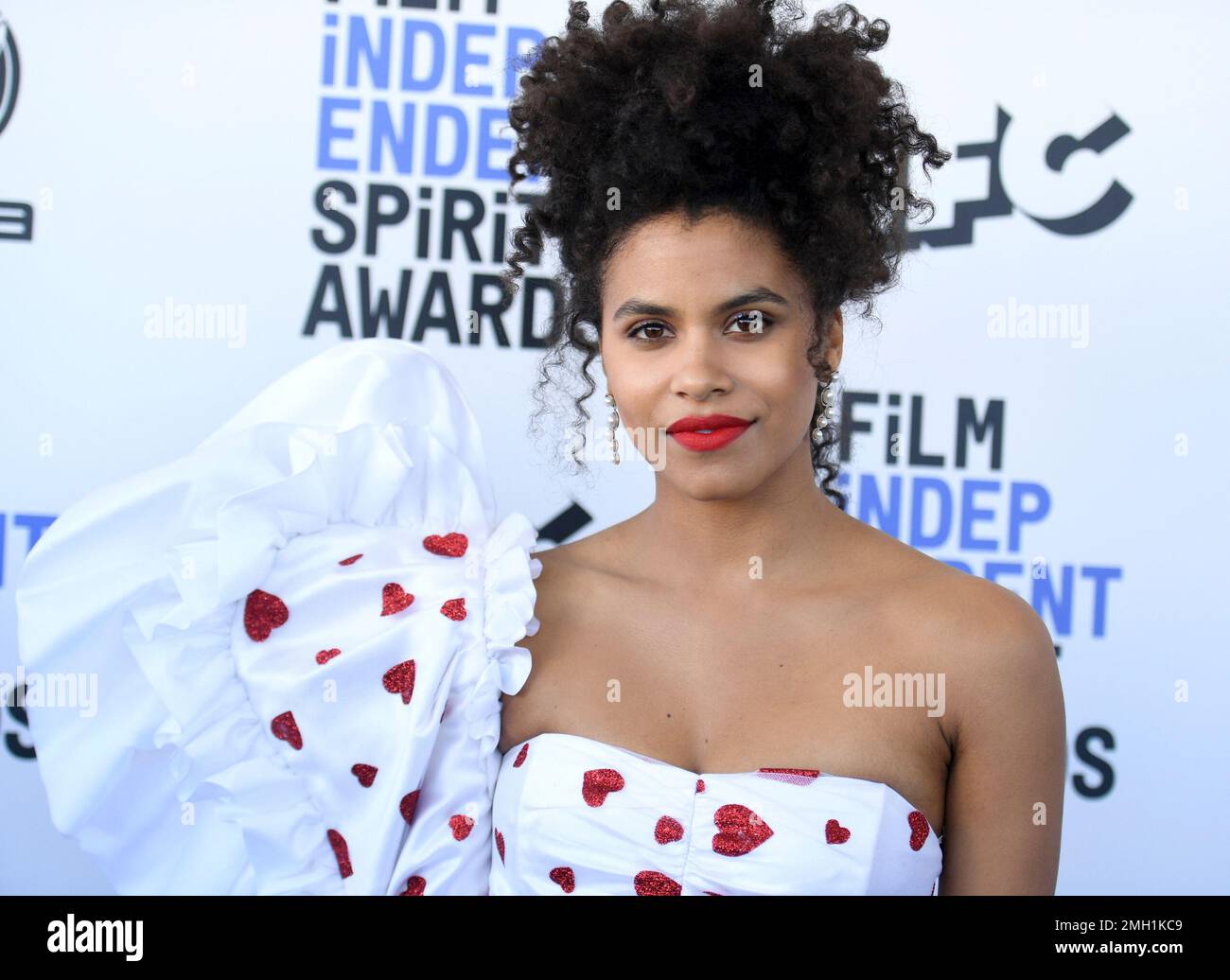Zazie Beetz arrives at the 35th Film Independent Spirit Awards on ...