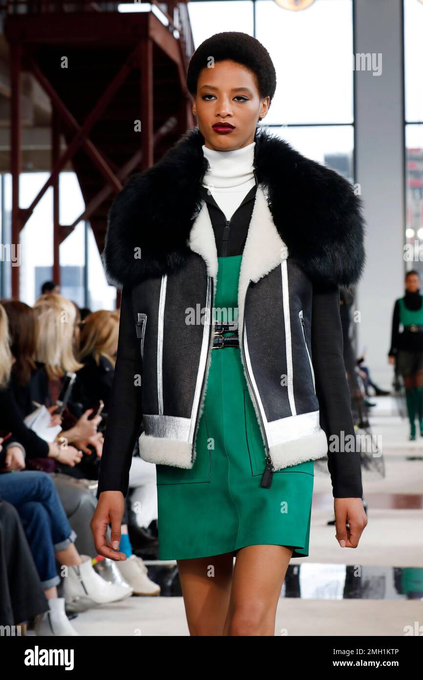 The Longchamp collection is modeled during Fashion Week in New York ...