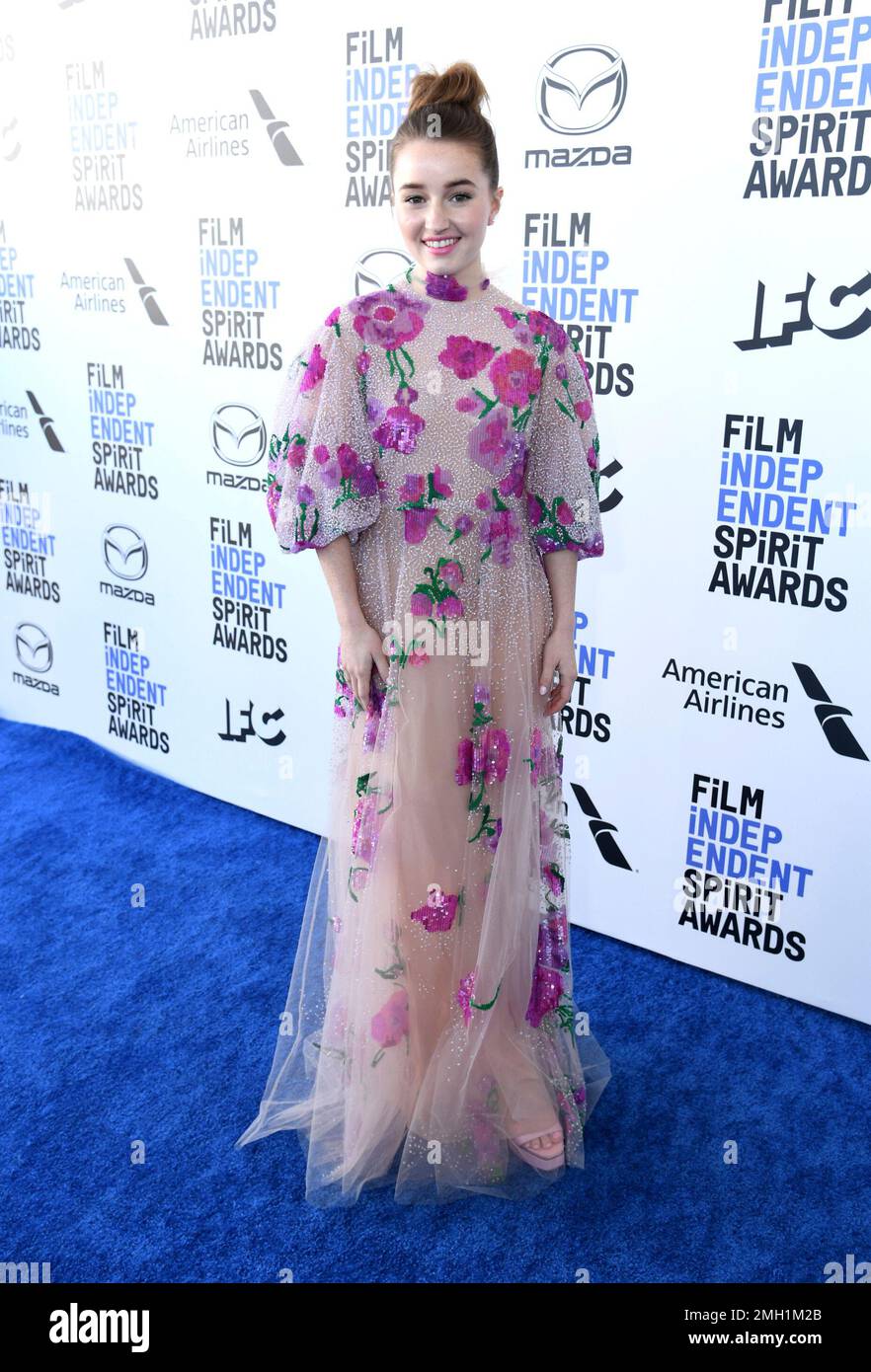 Kaitlyn Dever arrives at the 35th Film Independent Spirit Awards on ...