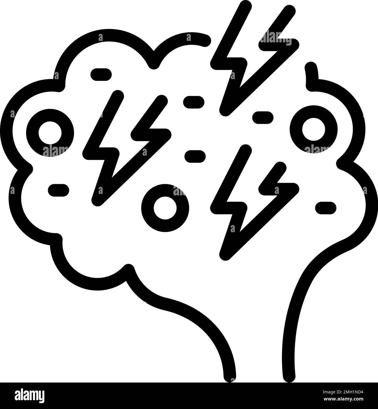 Brainstorming icon outline vector. Clinic medicine. Hospital room Stock ...