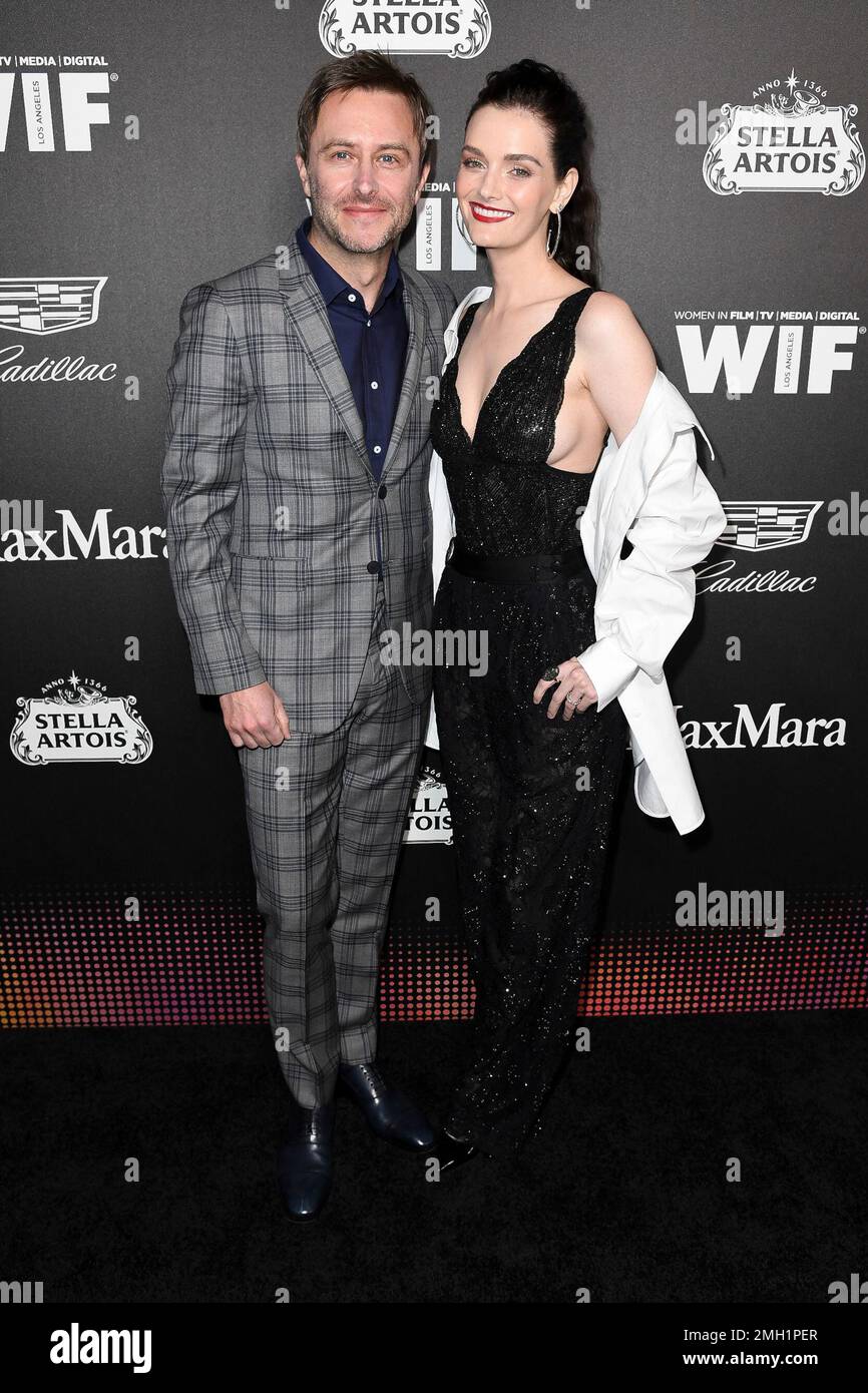 Chris Hardwick, left, and Lydia Hearst-Shaw attend the 13th Annual ...