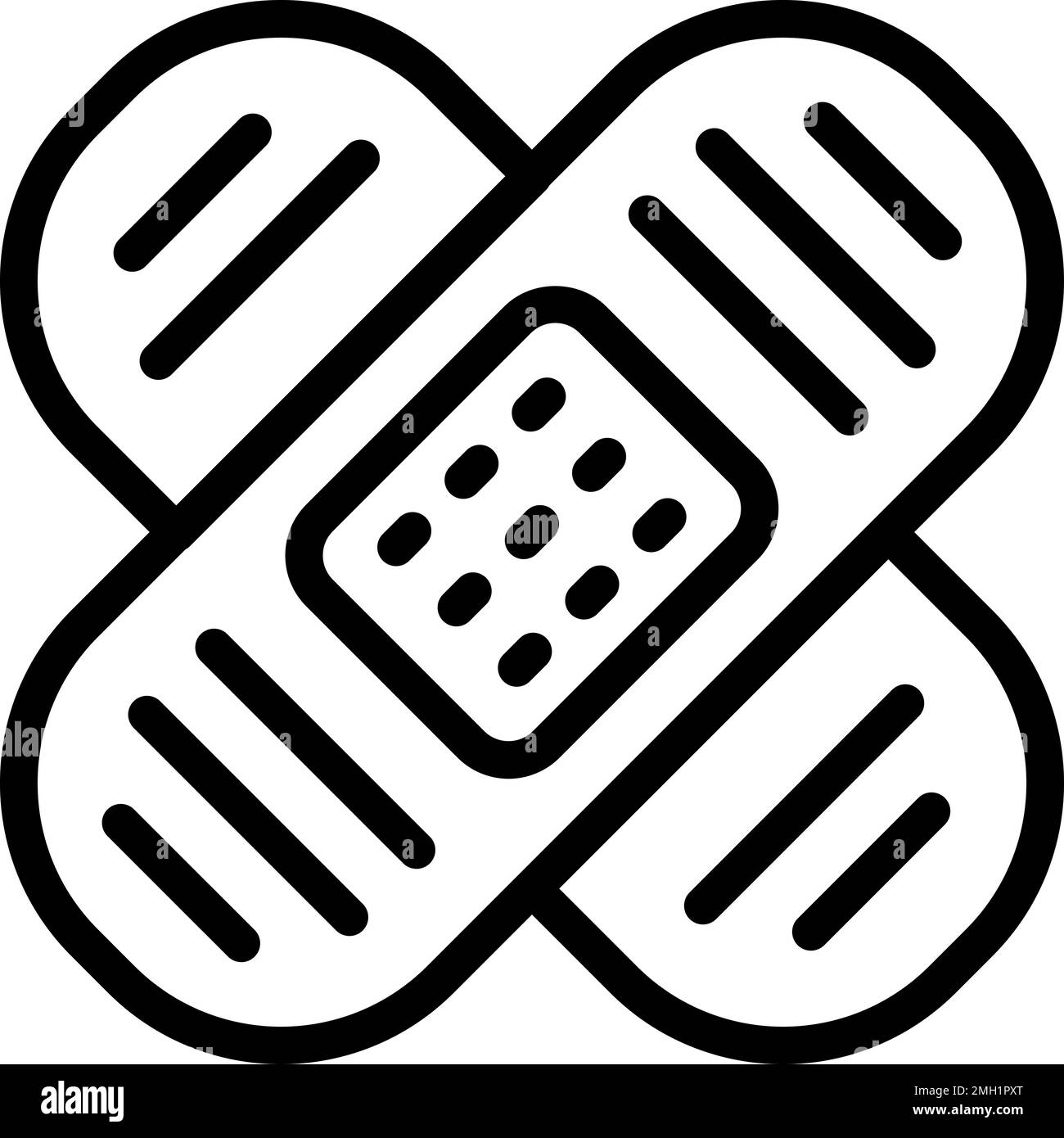 Medical plaster icon outline vector. Hospital room. Clinic patient ...