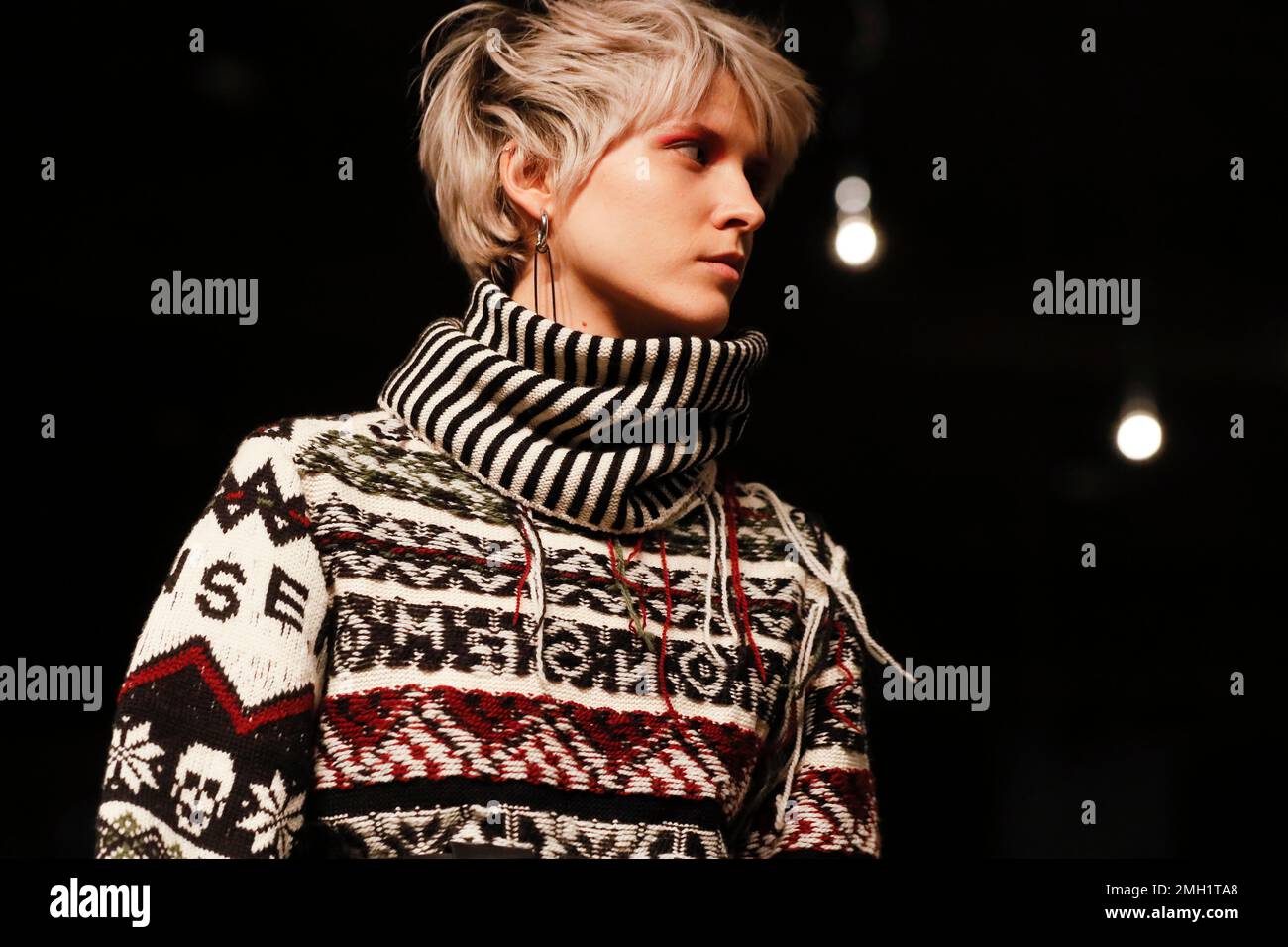 The Monse collection is modeled during Fashion Week, Friday, Feb. 7 ...