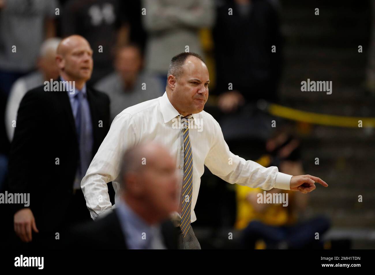 California head coach Mark Fox in the second half of an NCAA college ...