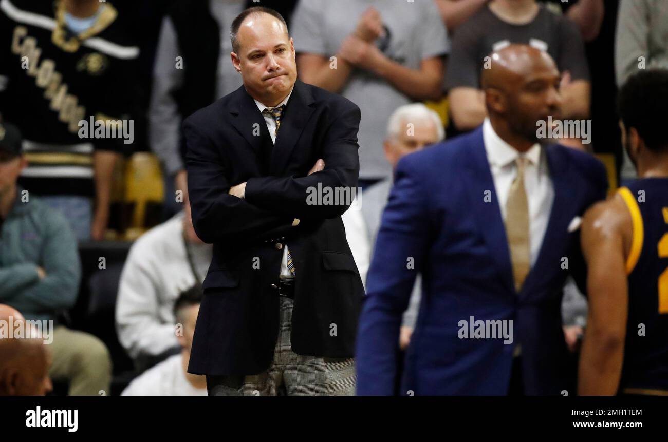 California head coach Mark Fox in the first half of an NCAA college ...