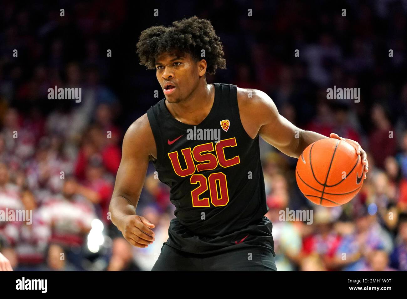 Southern California guard Ethan Anderson (20) in the first half during ...