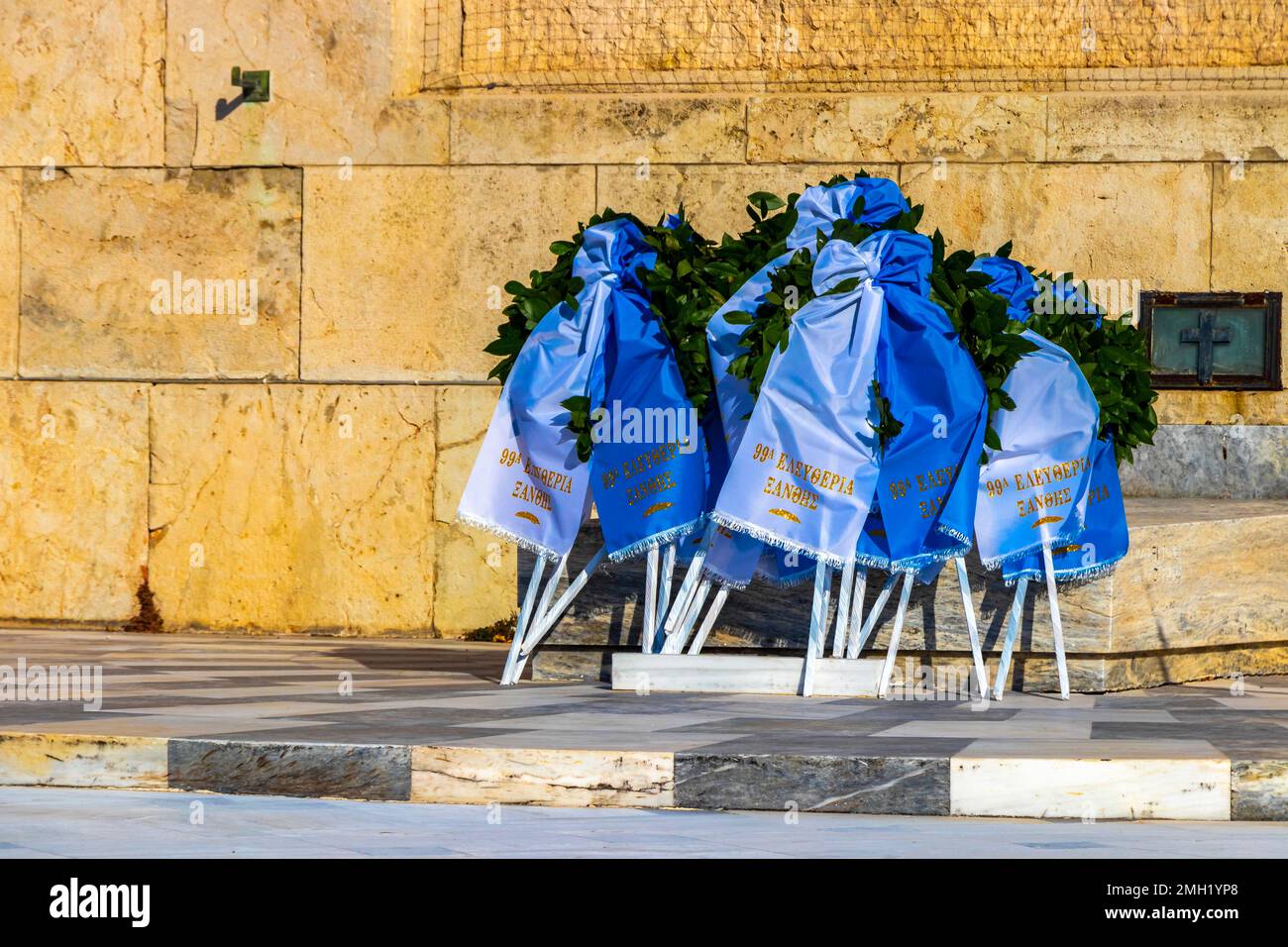Athens Attica Greece 07. October 2018 Monument Tomb of the Unknown ...