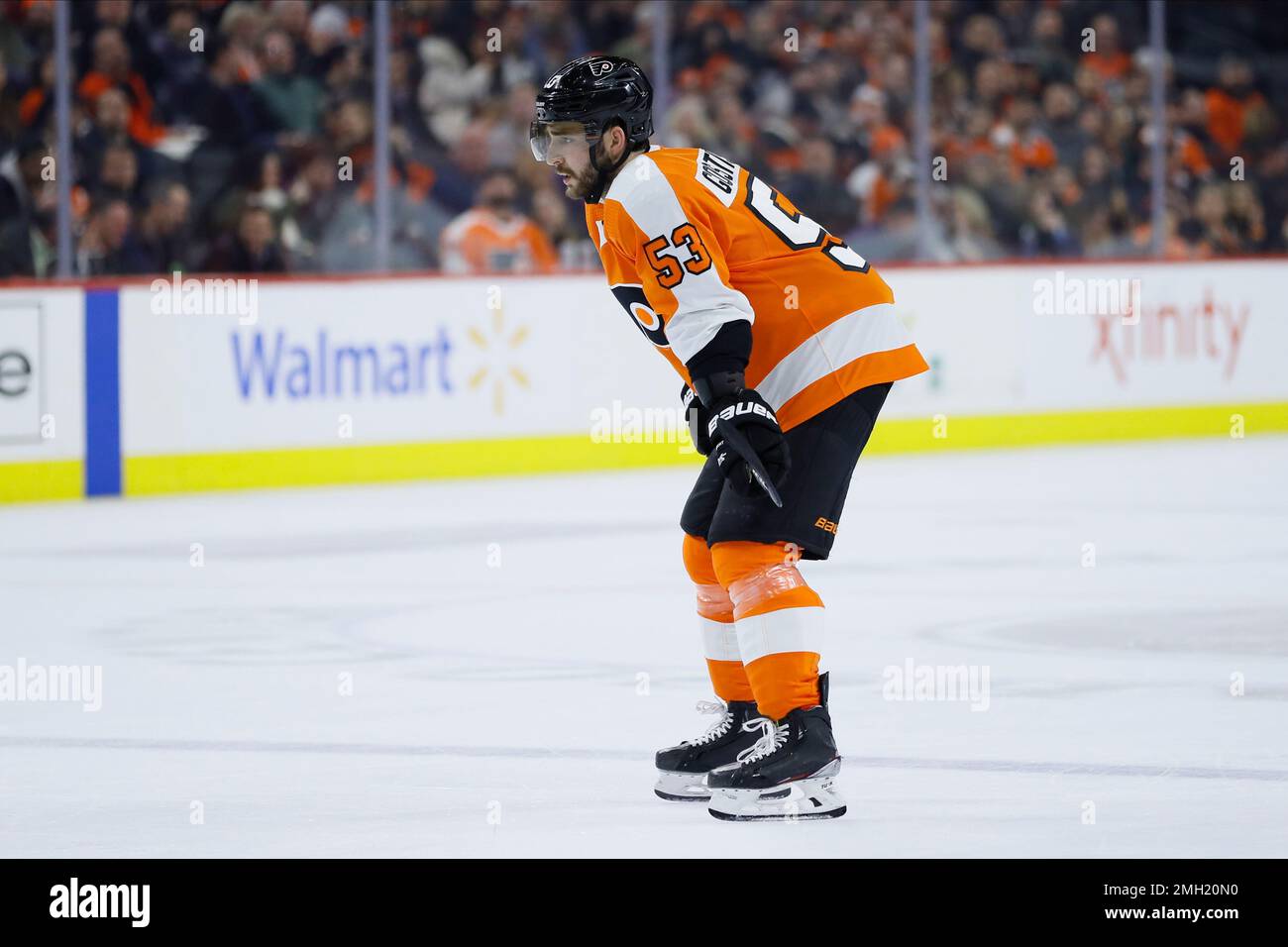 Philadelphia Flyers' Shayne Gostisbehere plays during an NHL hockey ...