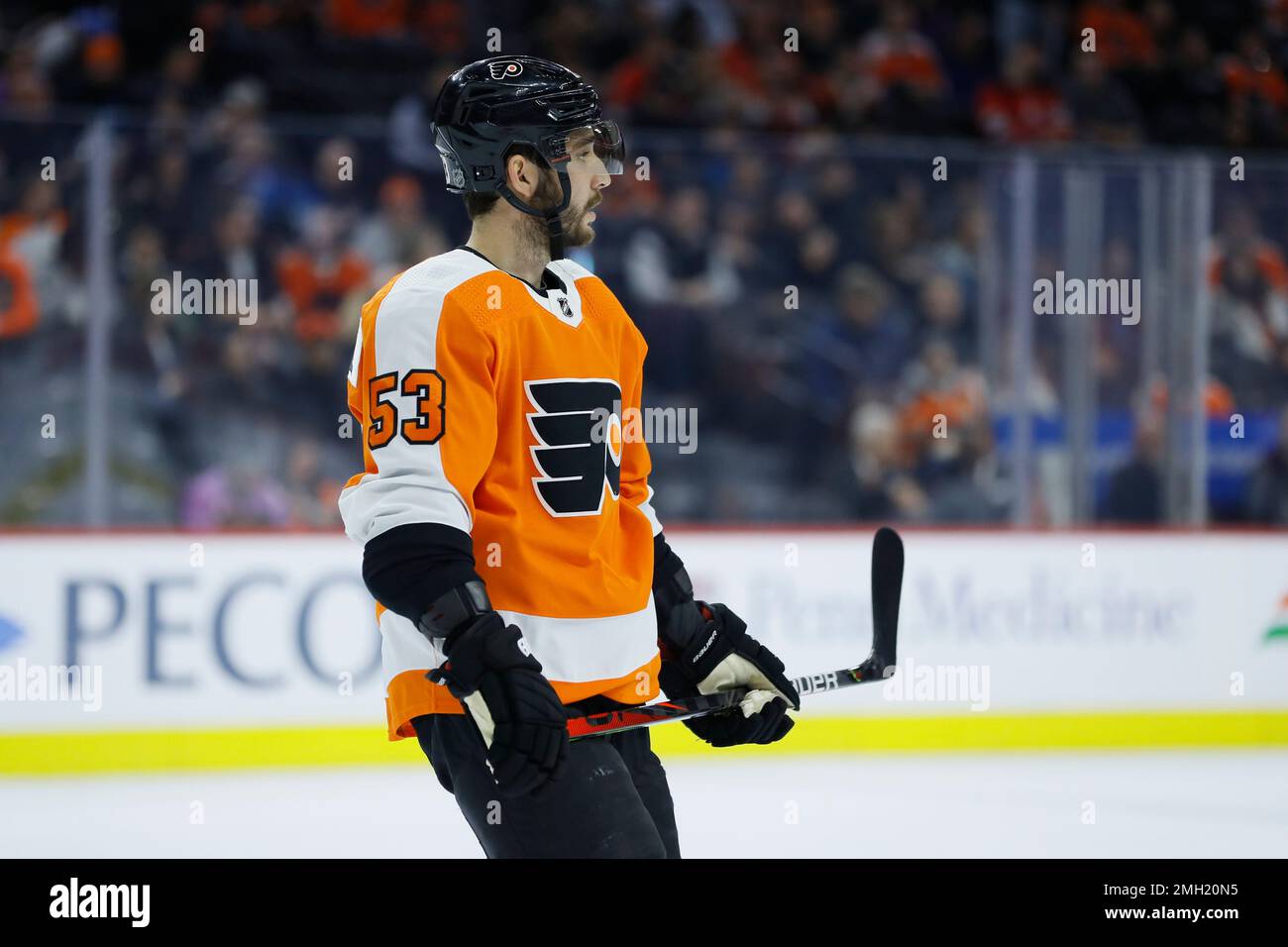Philadelphia Flyers' Shayne Gostisbehere plays during an NHL hockey ...