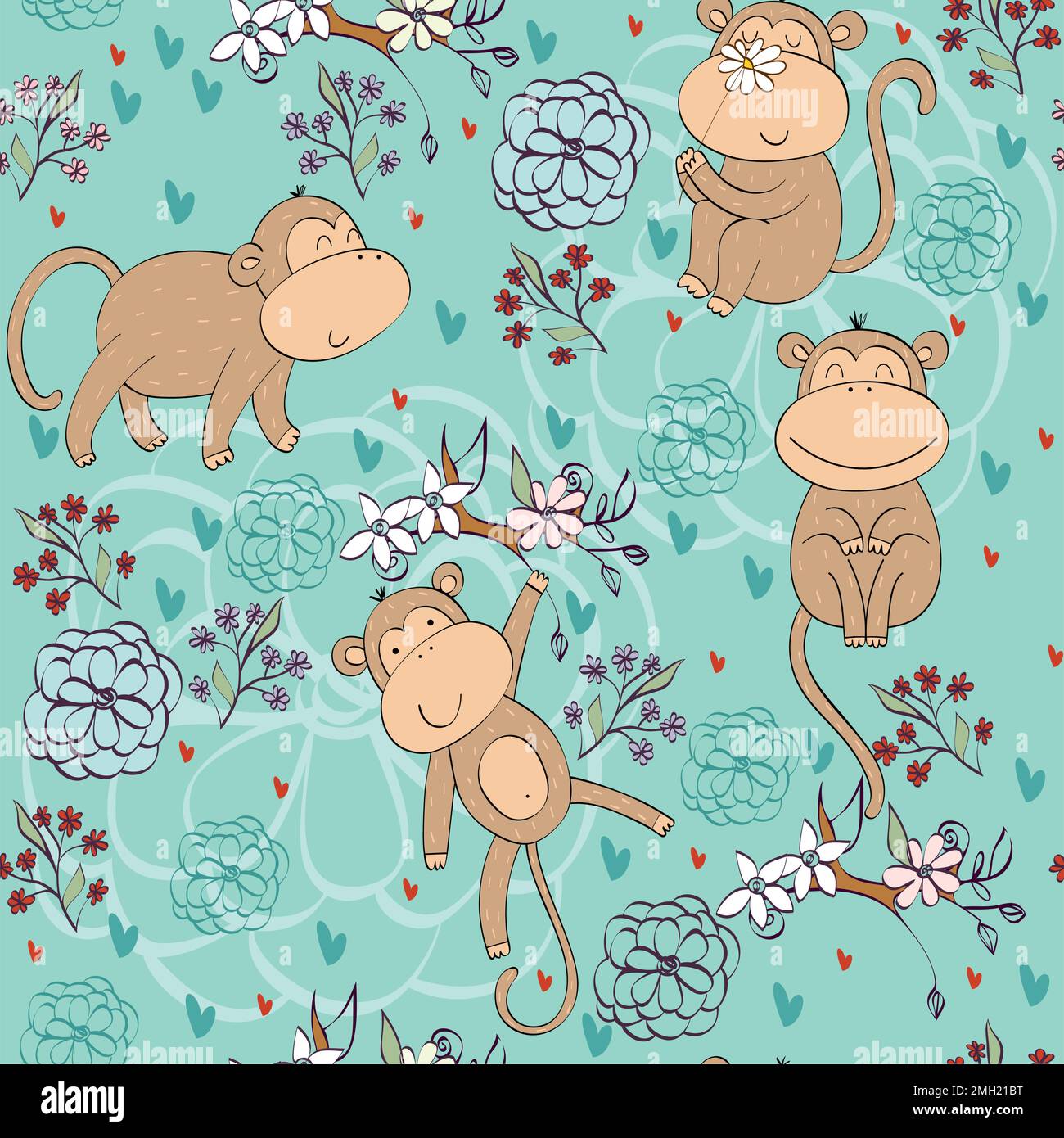 Vector seamless pattern Stock Vector Image & Art - Alamy