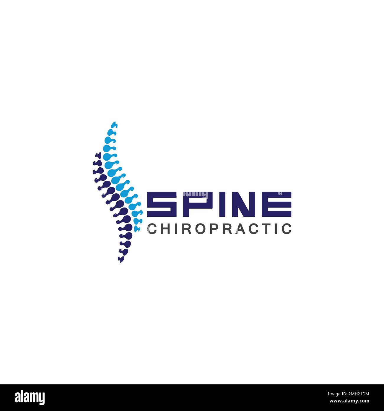 Spine logo vector illustration design template Stock Vector Image & Art ...