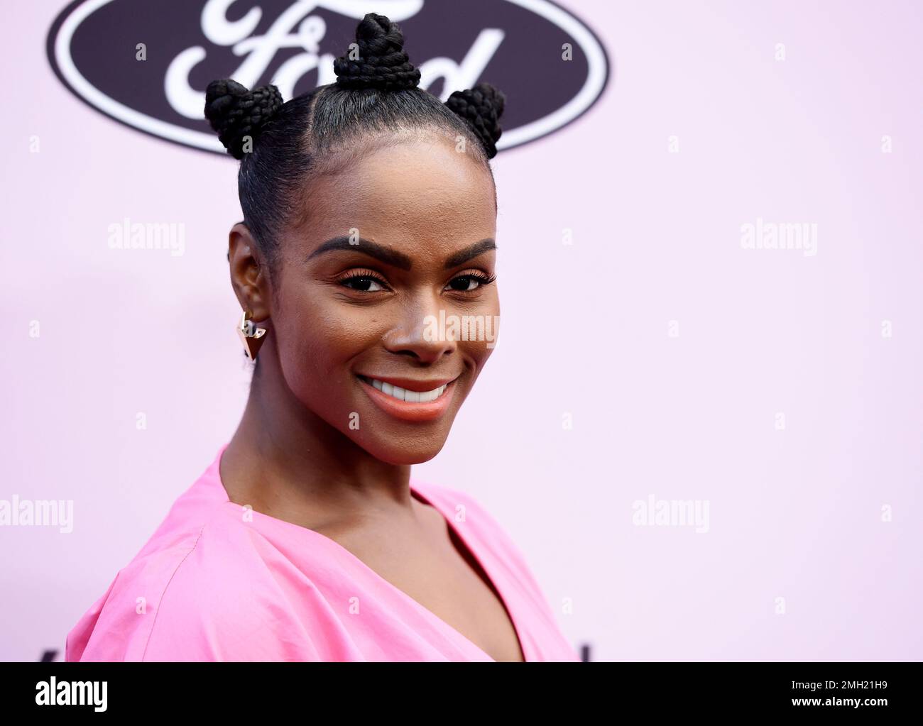Actress Tika Sumpter poses at the 13th Annual ESSENCE Black Women in ...