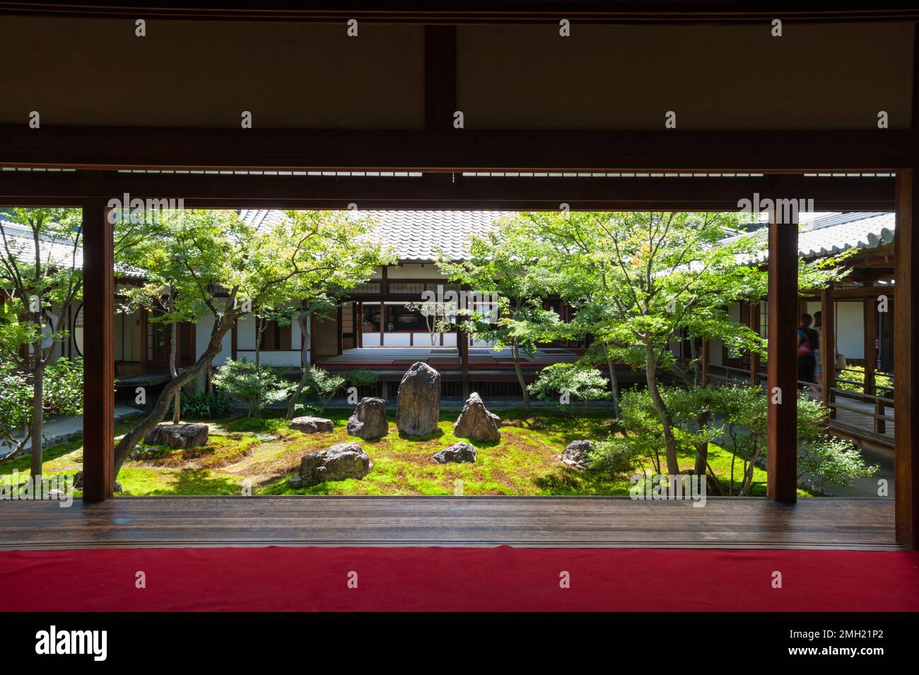 Kennin-ji Temple's Chountei garden, Kyoto, Japan Stock Photo - Alamy