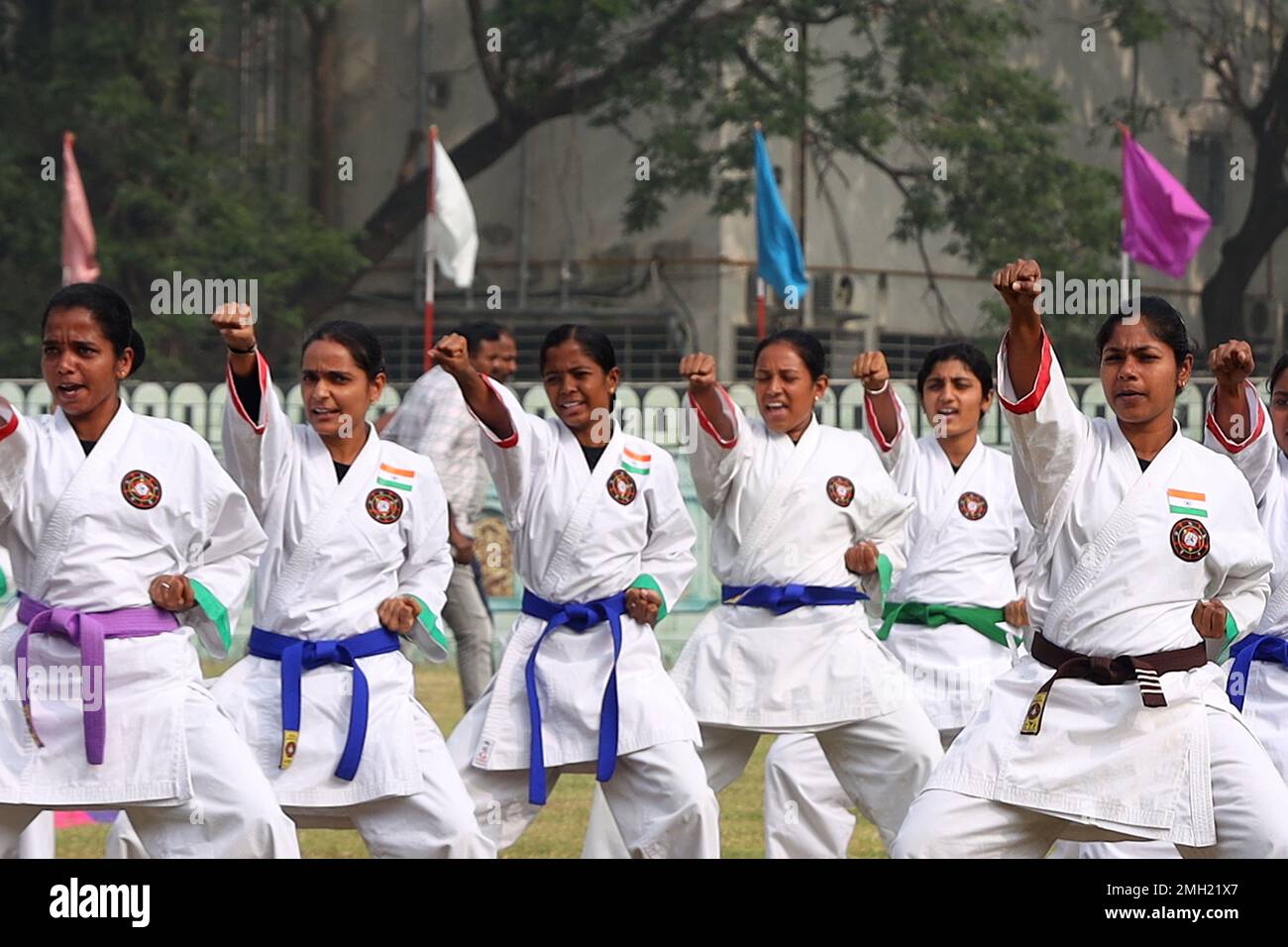 Chennai, Tamil Nadu, India. 26th Jan, 2023. Indian women demonstrate ...