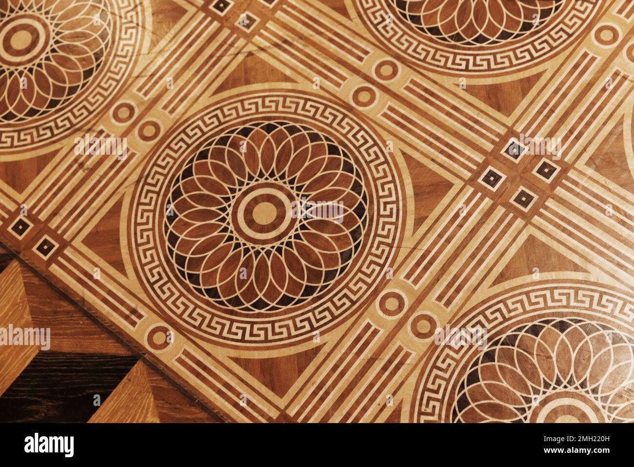 Vintage style wooden floor hi-res stock photography and images - Alamy