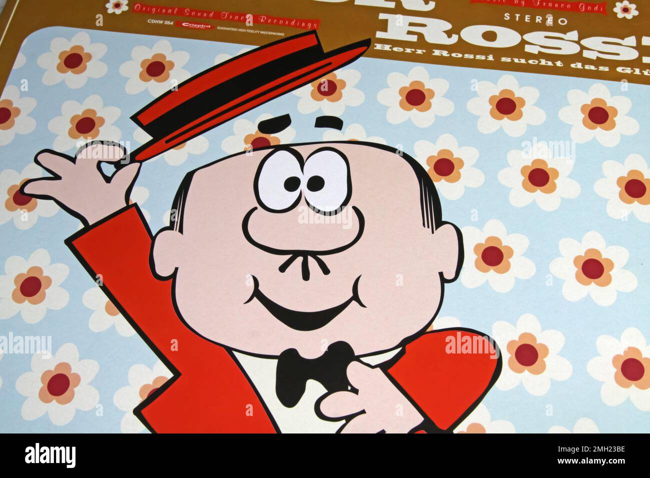 Viersen, Germany - January 9. 2023: Closeup of vinyl record cover of ...