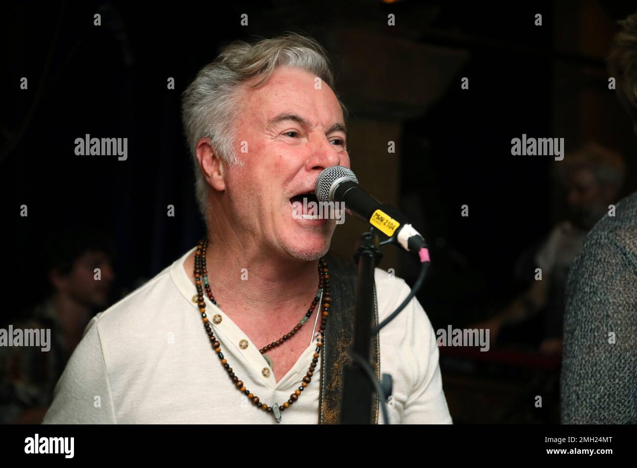 Garry Gary Beers, former member and bass player of Australian rock band ...