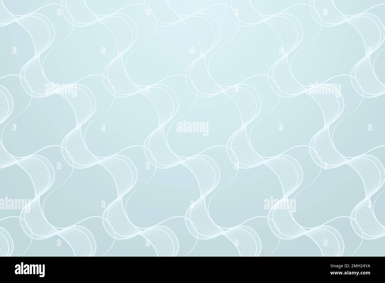 Seamless wave abstract pattern on a light blue background design ...