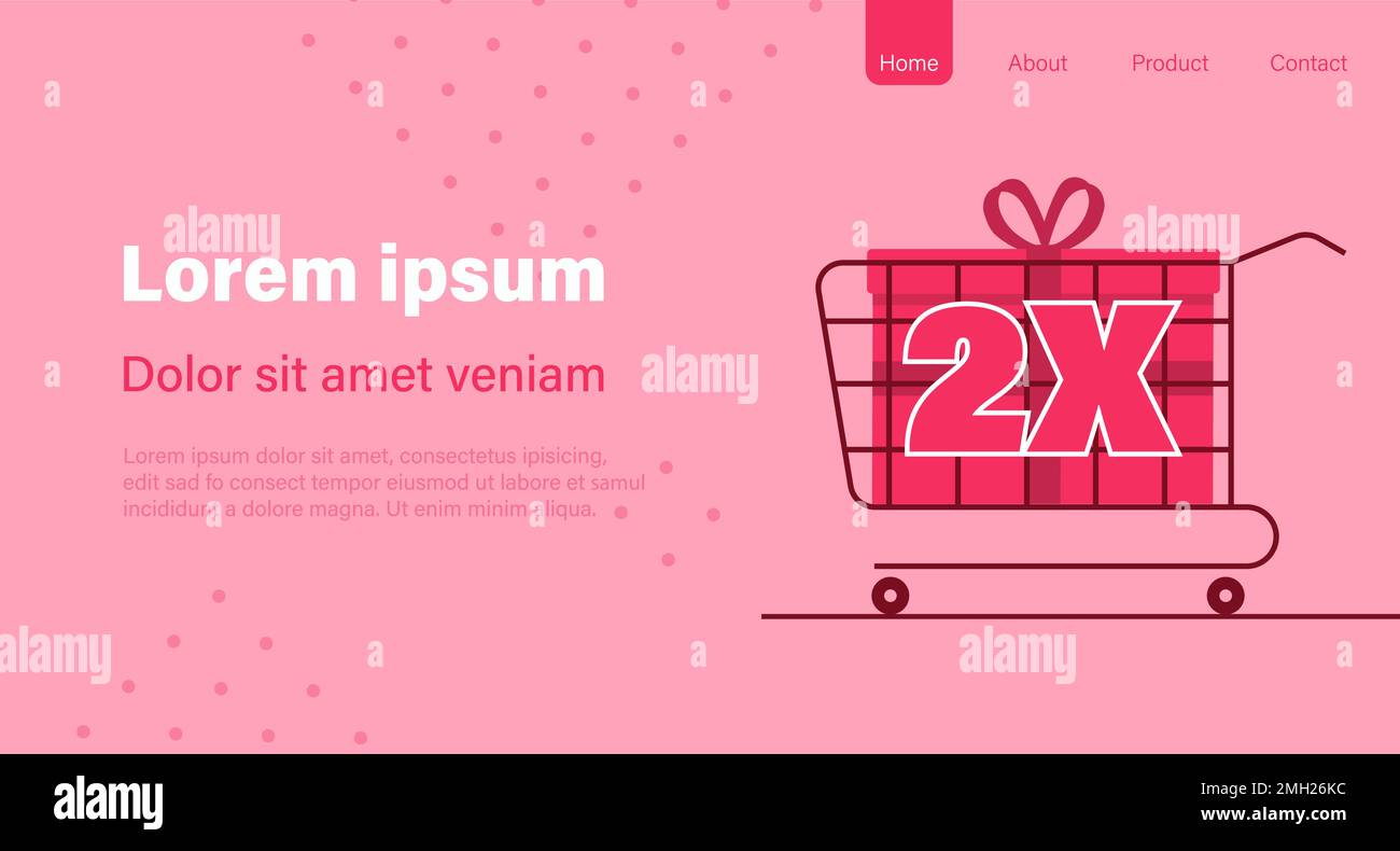 Double reward points Stock Vector Images - Alamy