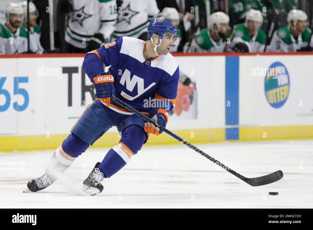 New York Islanders' Nick Leddy (2) during the first period of an NHL ...