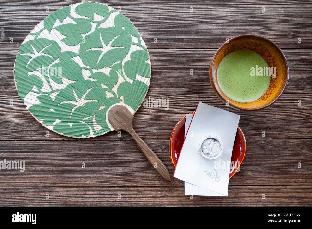 Matcha tea at Taizo-in Temple in Kyoto is served with a traditional ...