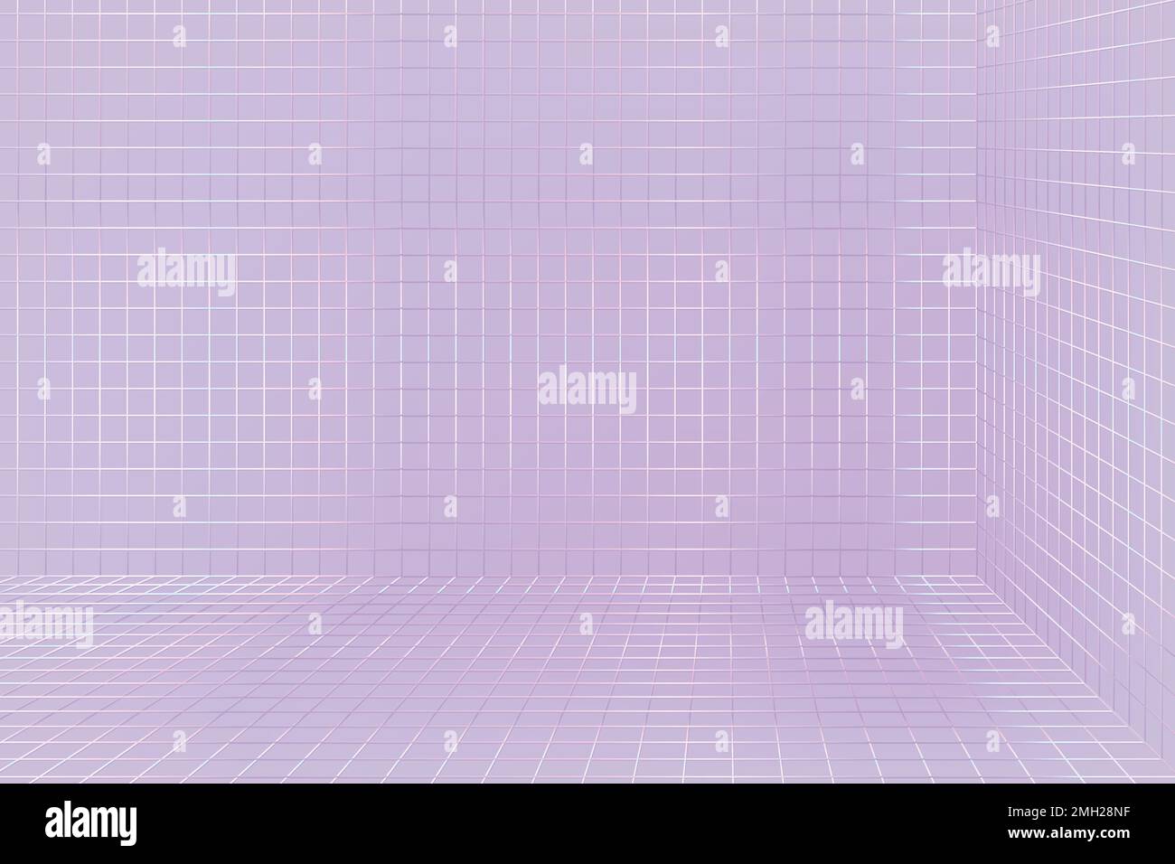 3d grid room wireframe hi-res stock photography and images - Alamy