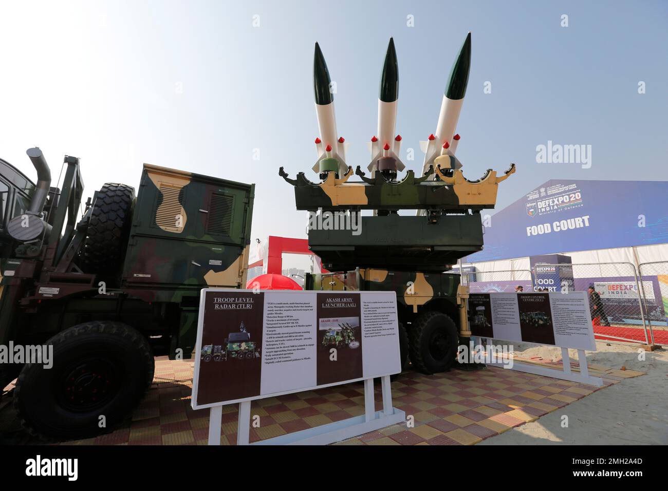 India's Akash Army Launcher, a mobile launch system for Akash Missiles ...