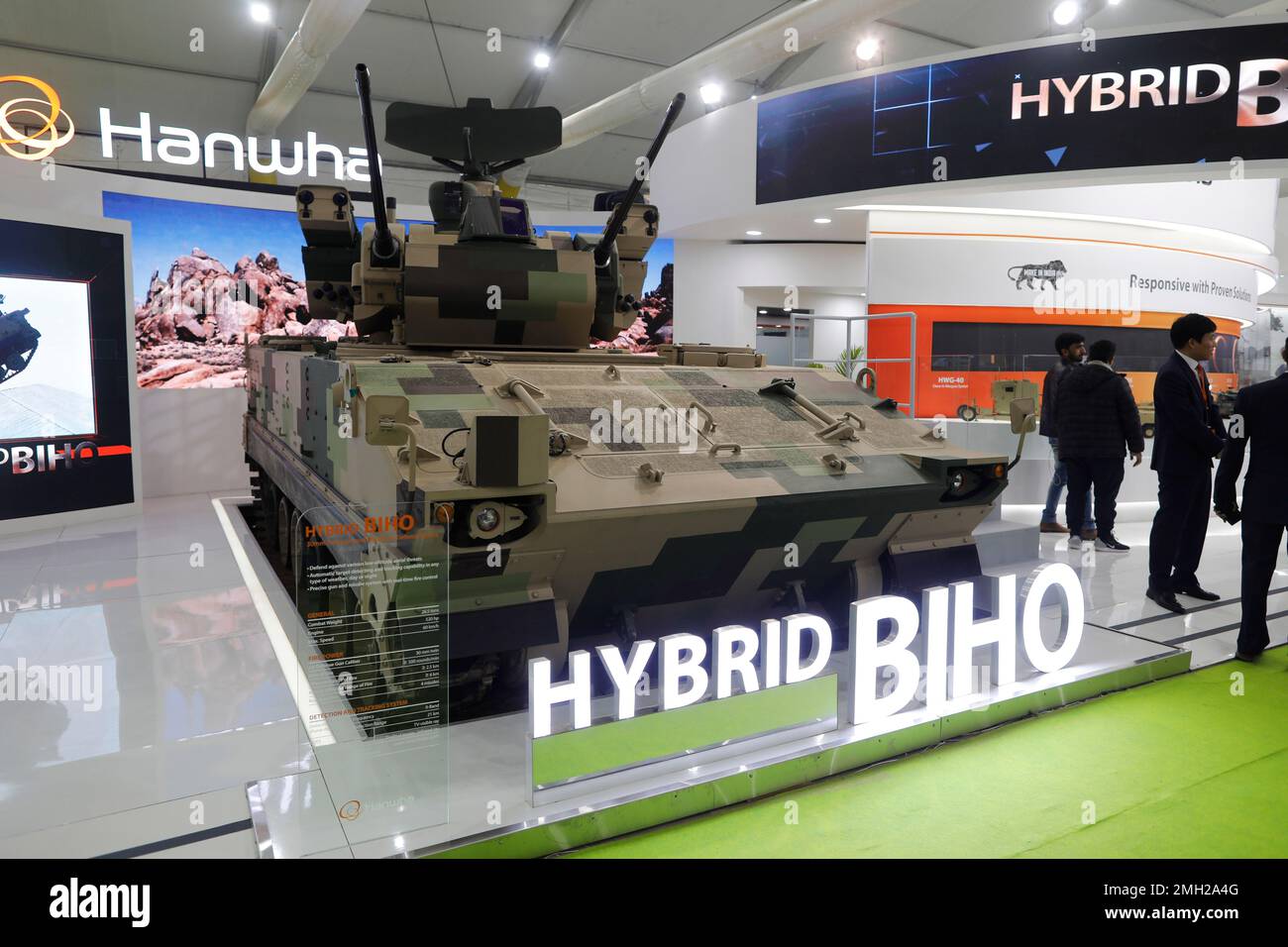 South Korea’s air defense system 'Hybrid BIHO' on display at the ...